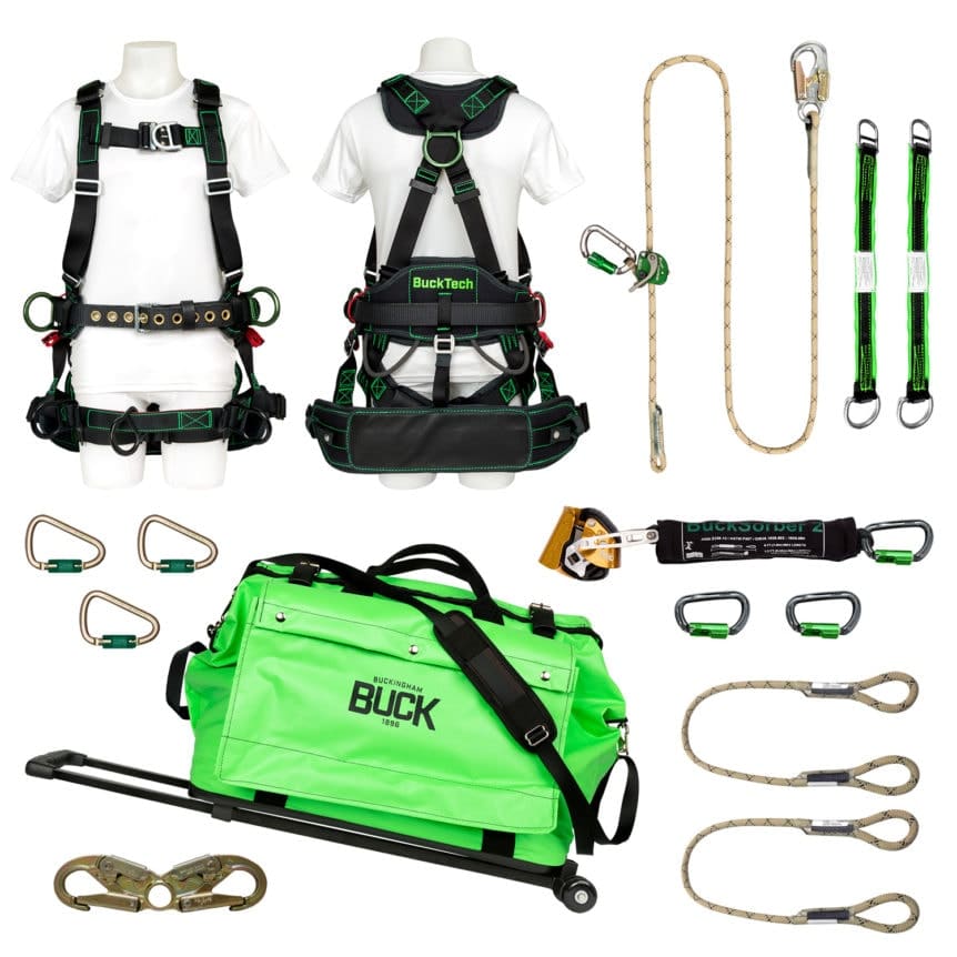 Deluxe Tower Climbing Kit - KIT146Q1 - Buckingham - Lineman, Arborist ...