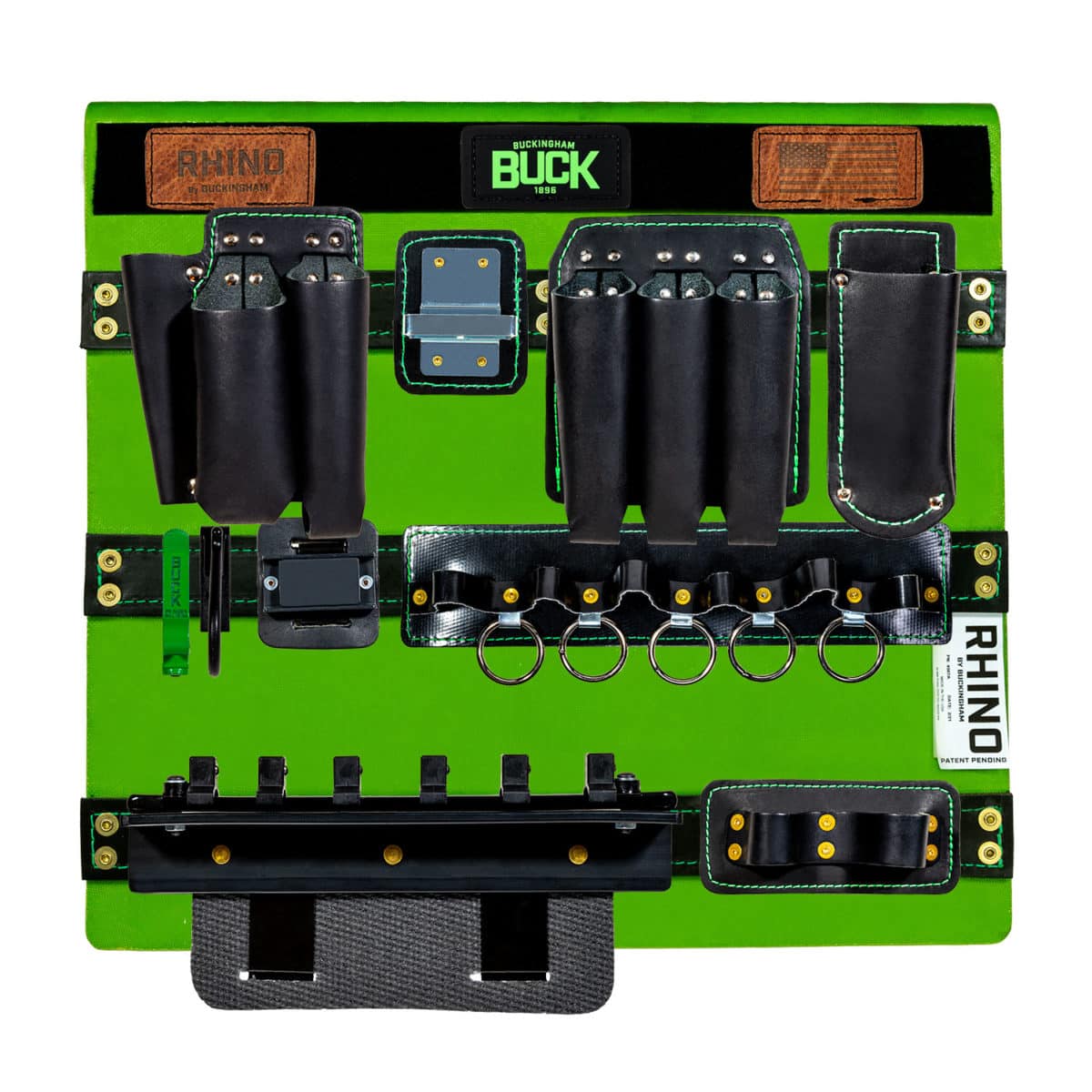 Customizable 20 Inch x 18 1/2 Inch Buck-It Rail Board with bucket lip ...