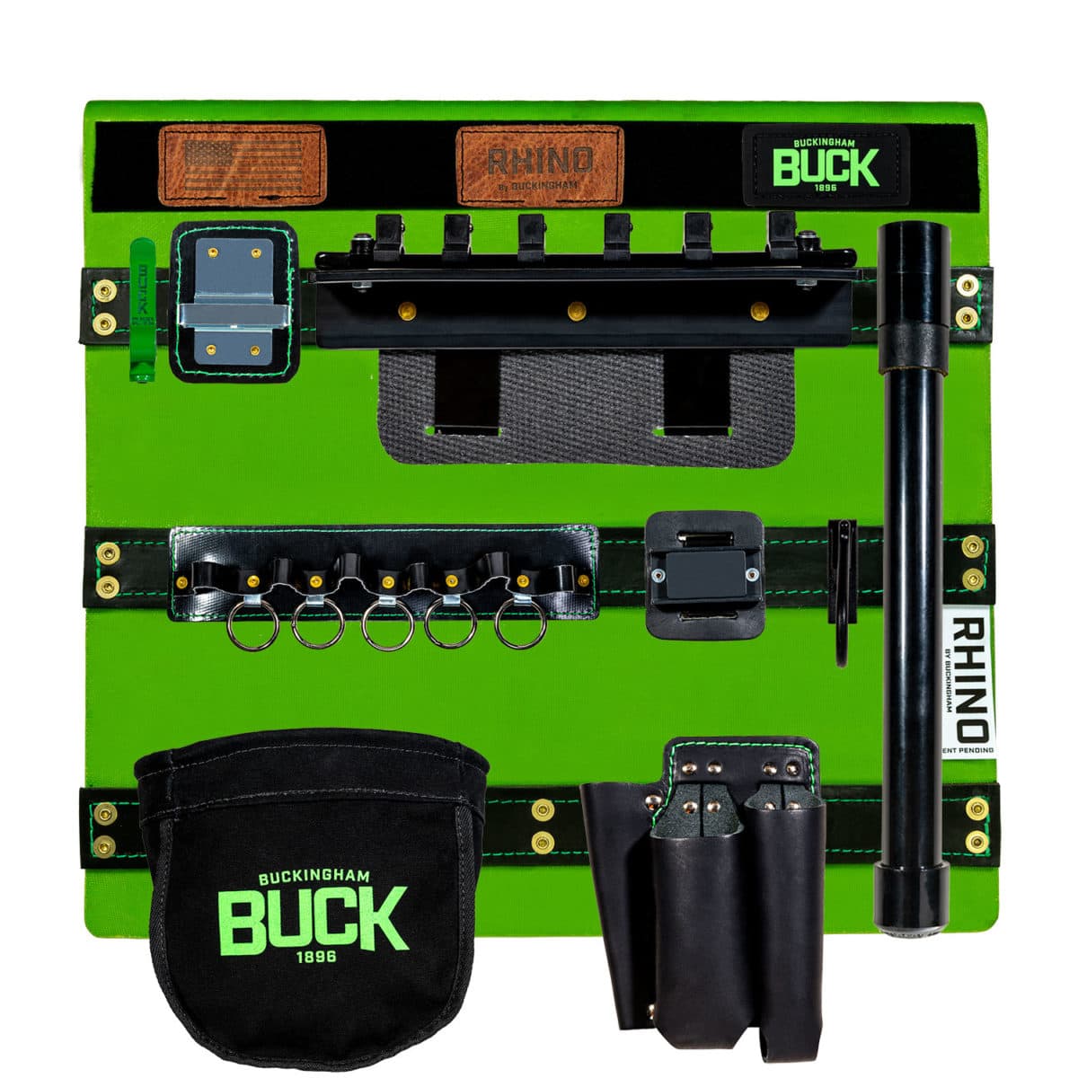 Customizable 20 Inch x 18 1/2 Inch Buck-It Rail Board with bucket lip ...