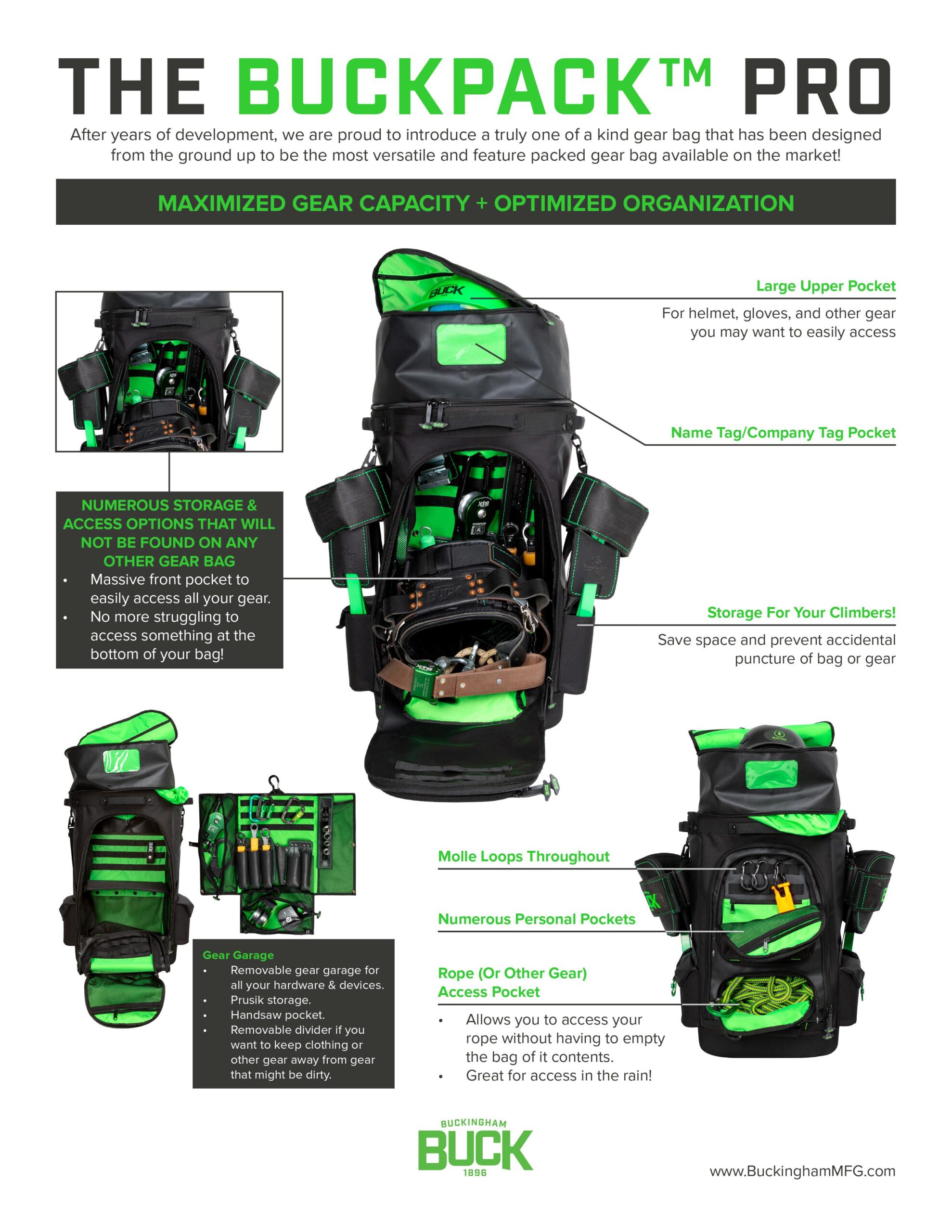 BuckPack™ Pro - 4377 - Buckingham Manufacturing