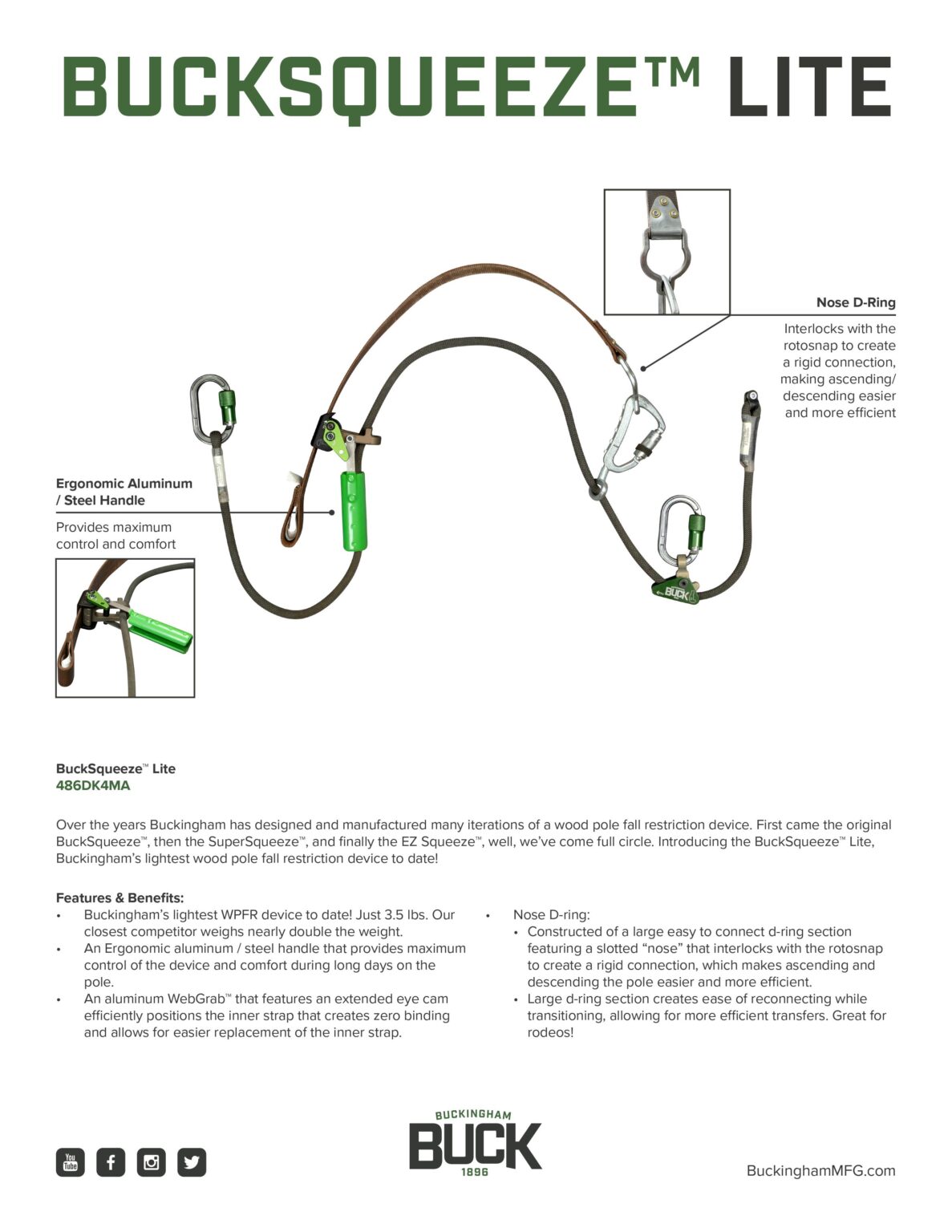 BuckSqueeze™ Lite - 486DK4MA - Buckingham Manufacturing