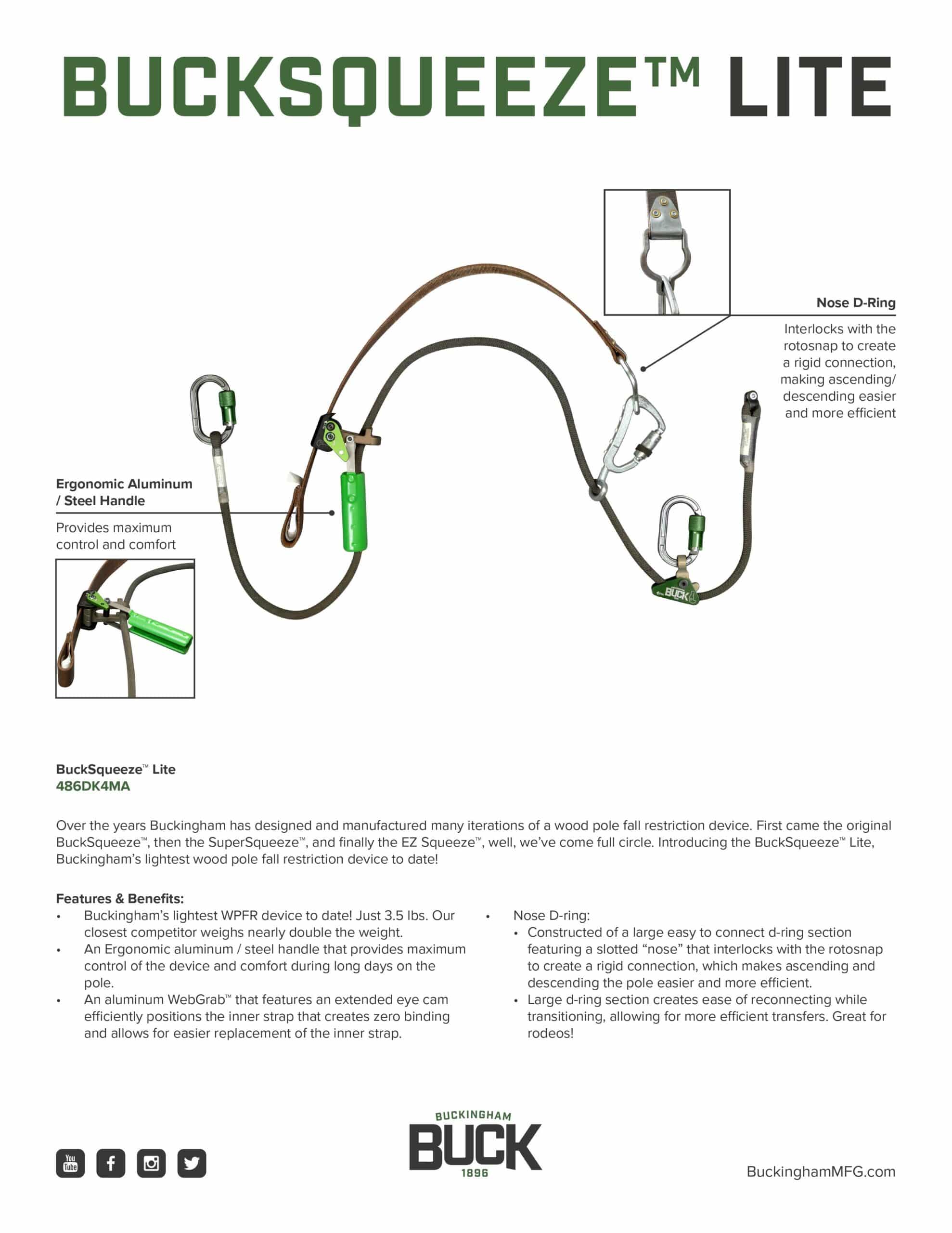 BuckSqueeze™ Lite - 486DK4MA - Buckingham Manufacturing